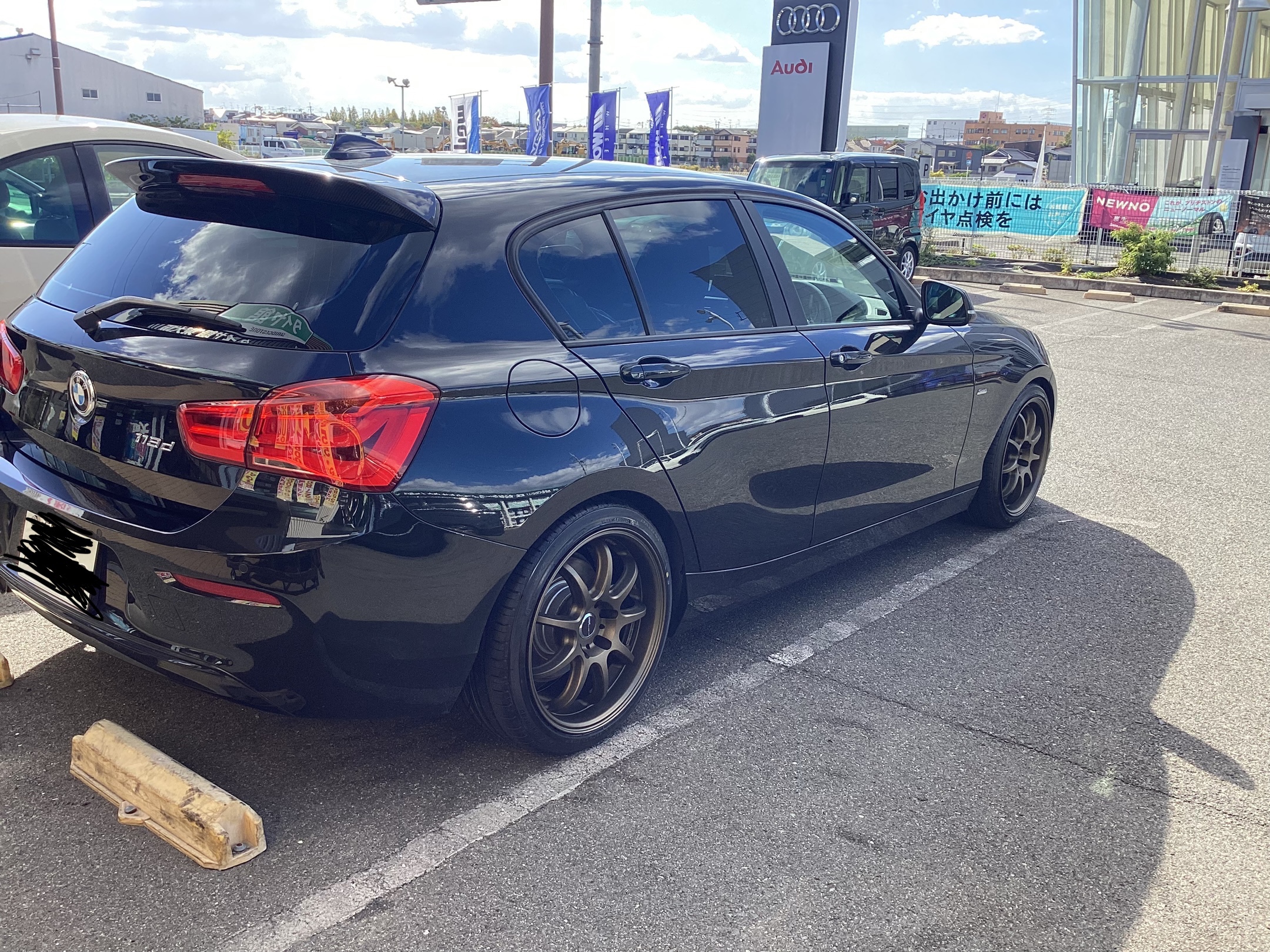 【BMW 118d】に【WORK EMOTION D9R】取付けました！ | 店舗おススメ情報 | タイヤ館 東大阪（大阪府）