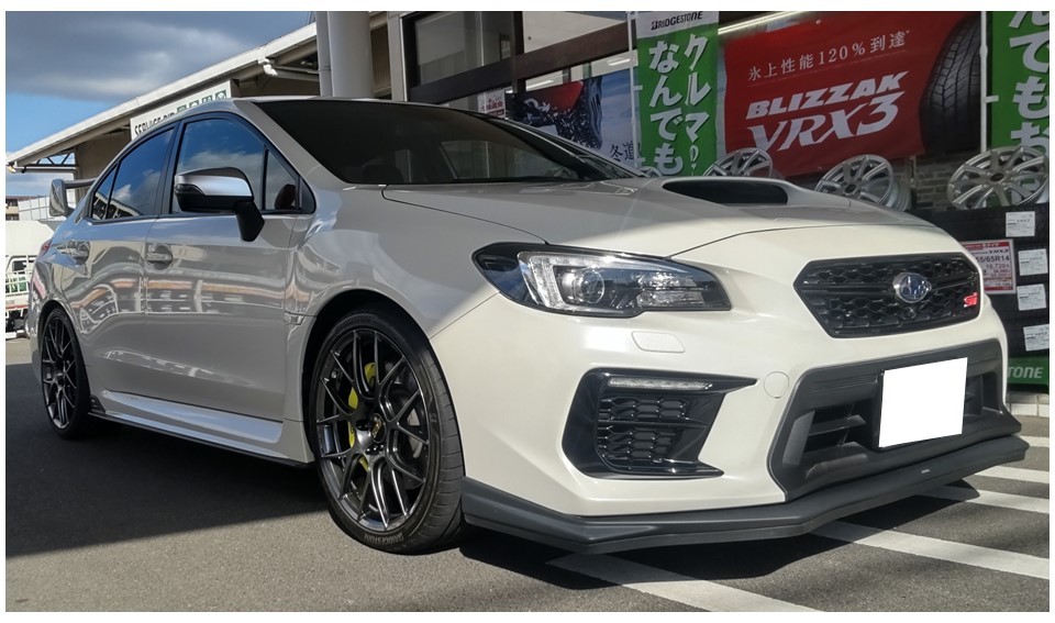 WRX STI BBS RE-V7 19インチ 装着！ | 店舗おススメ情報 | タイヤ館 京田辺（京都府）