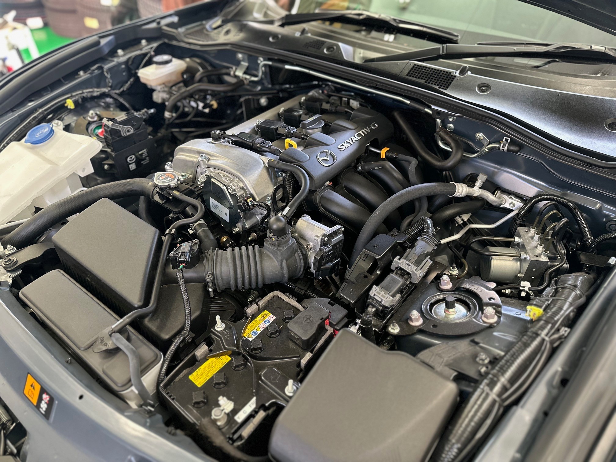 マツダ ロードスター（ND5RC） TEIN FLEX-Z車高調 取付 | 店舗おススメ情報 | タイヤ館 瀬谷（神奈川県）