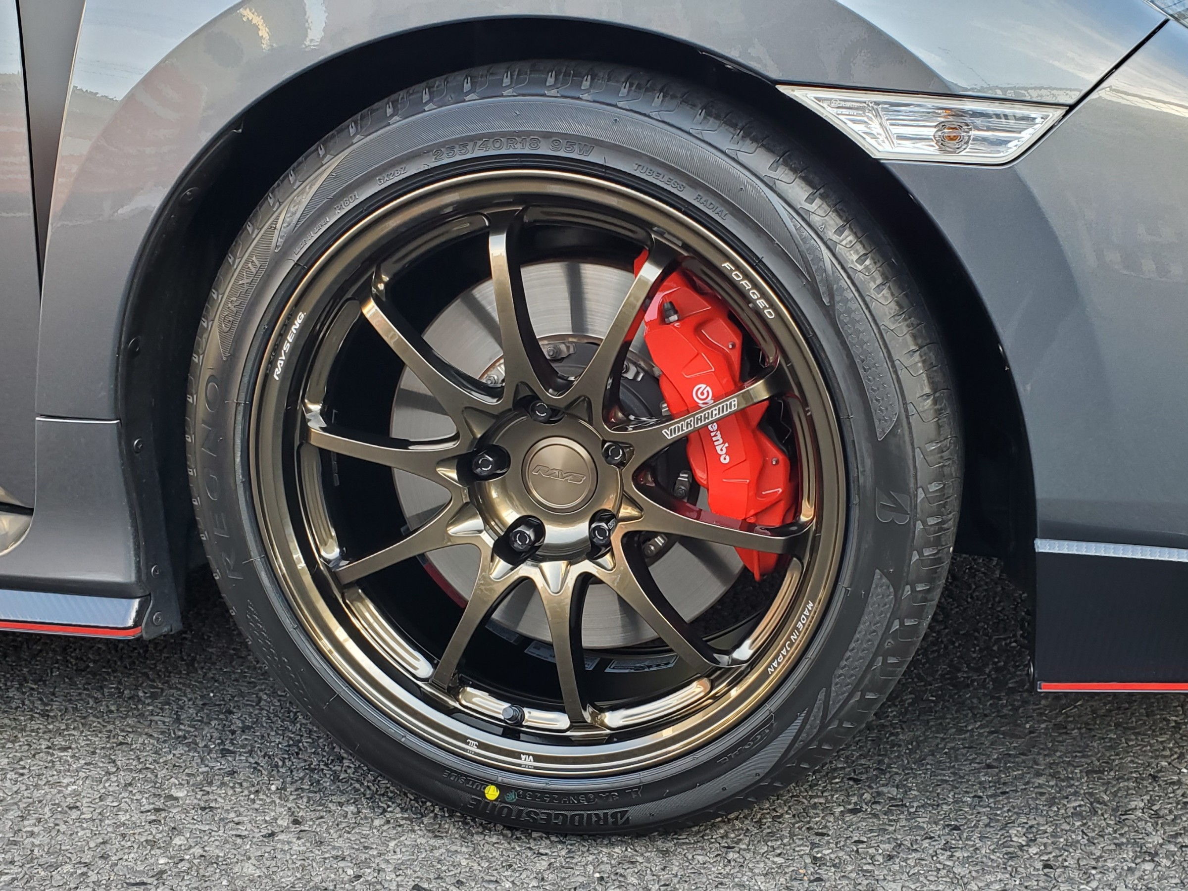 FK8 CIVIC typeR RAYS CE28取り付け | 店舗おススメ情報 | タイヤ館 小松川（東京都）