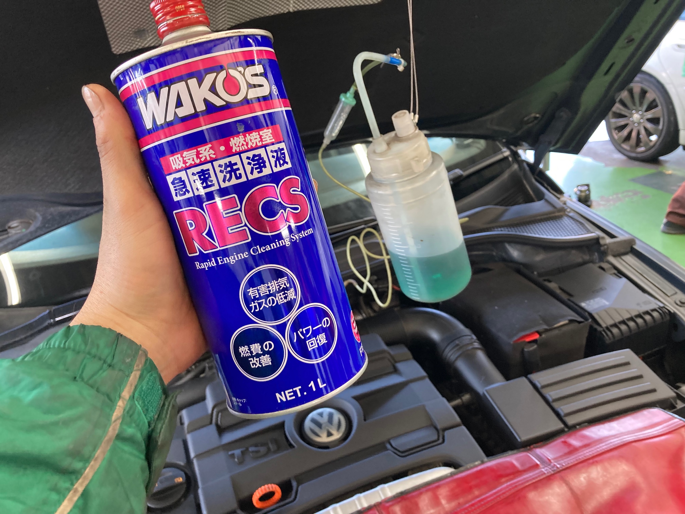 【VW・シロッコ・13CAV】WAKO'S RECSの施工をご紹介します！ | 店舗おススメ情報 | タイヤ館 うしく上柏田（茨城県）