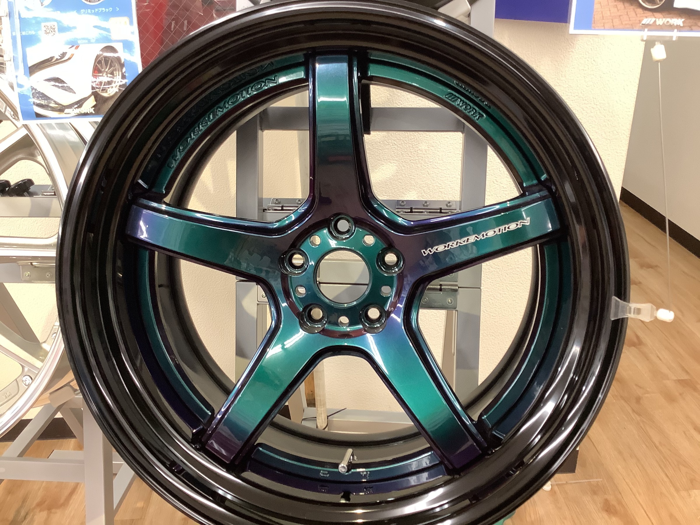 ワーク ホイール展示中～ こんなホイールはいかが？ | 店舗おススメ情報 | タイヤ館 ビィ・ワークス登別（北海道）