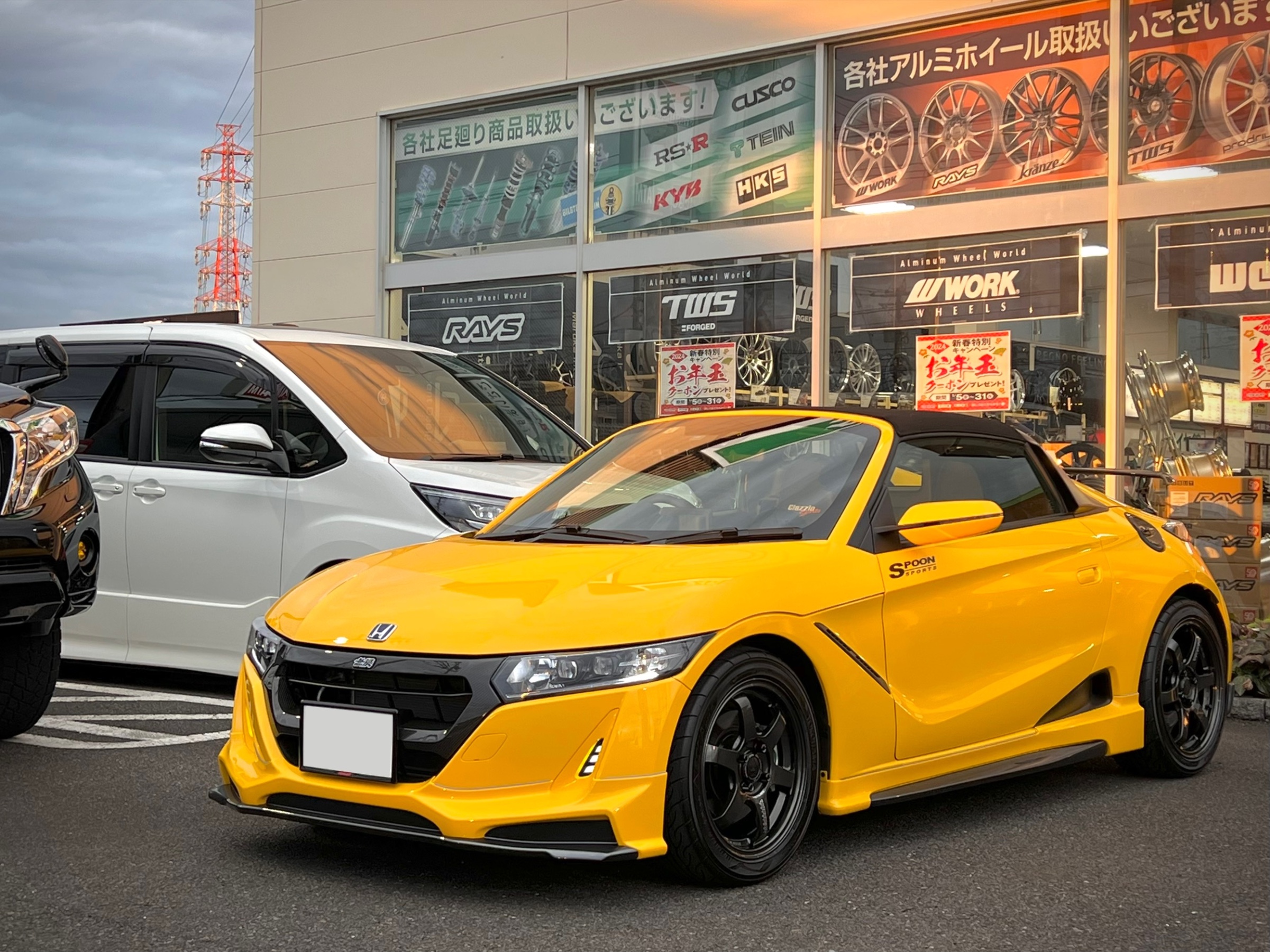 HONDA S660 / RAYS TE37 SONIC 装着。 | 店舗おススメ情報 | タイヤ館 綾瀬（神奈川県）