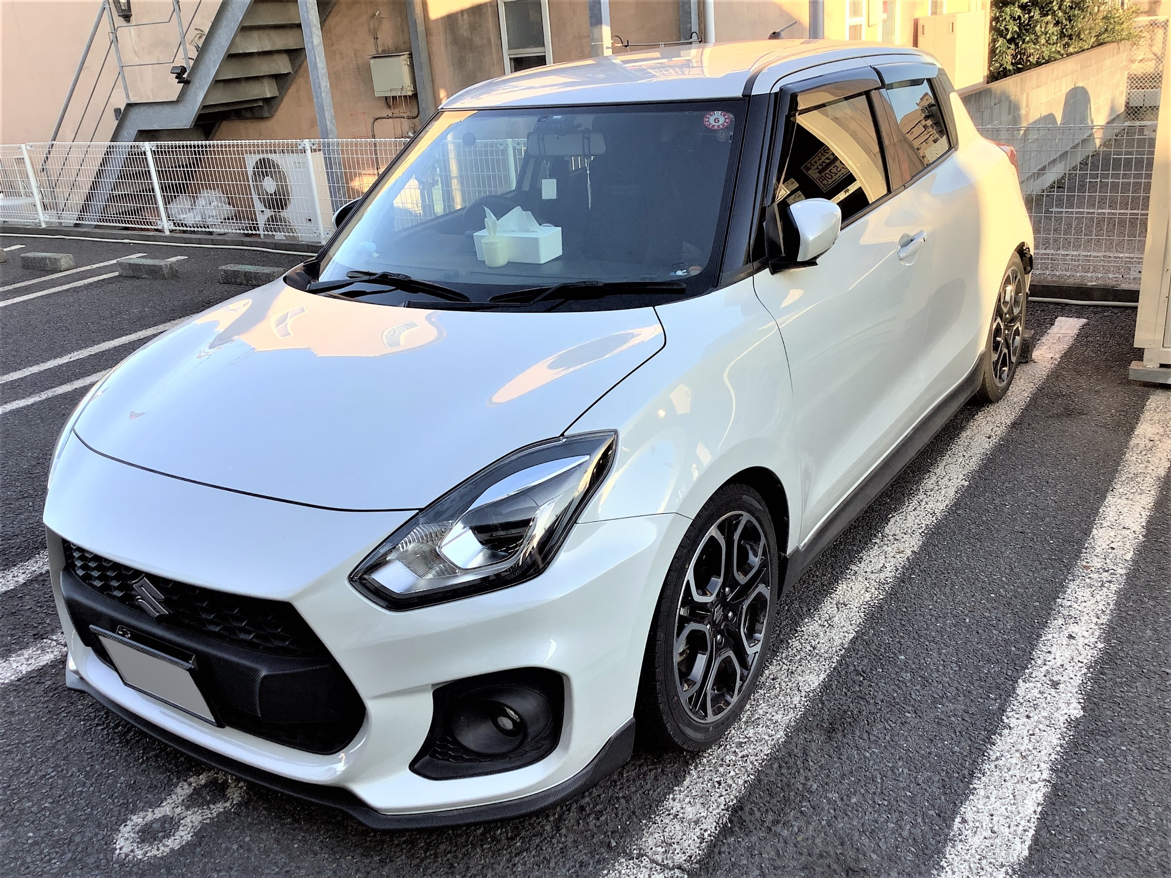 スズキZC33S型スイフトスポーツ、1G締め＆アライメント調整！ | 店舗おススメ情報 | タイヤ館 おゆみ野（千葉県）