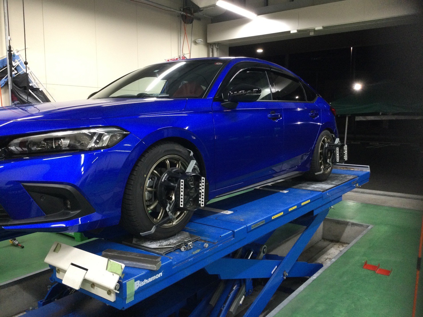 FL4シビック 】アライメント調整 | 店舗おススメ情報 | タイヤ館 宇都宮東（栃木県） | タイヤからはじまる、トータルカーメンテナンス ...