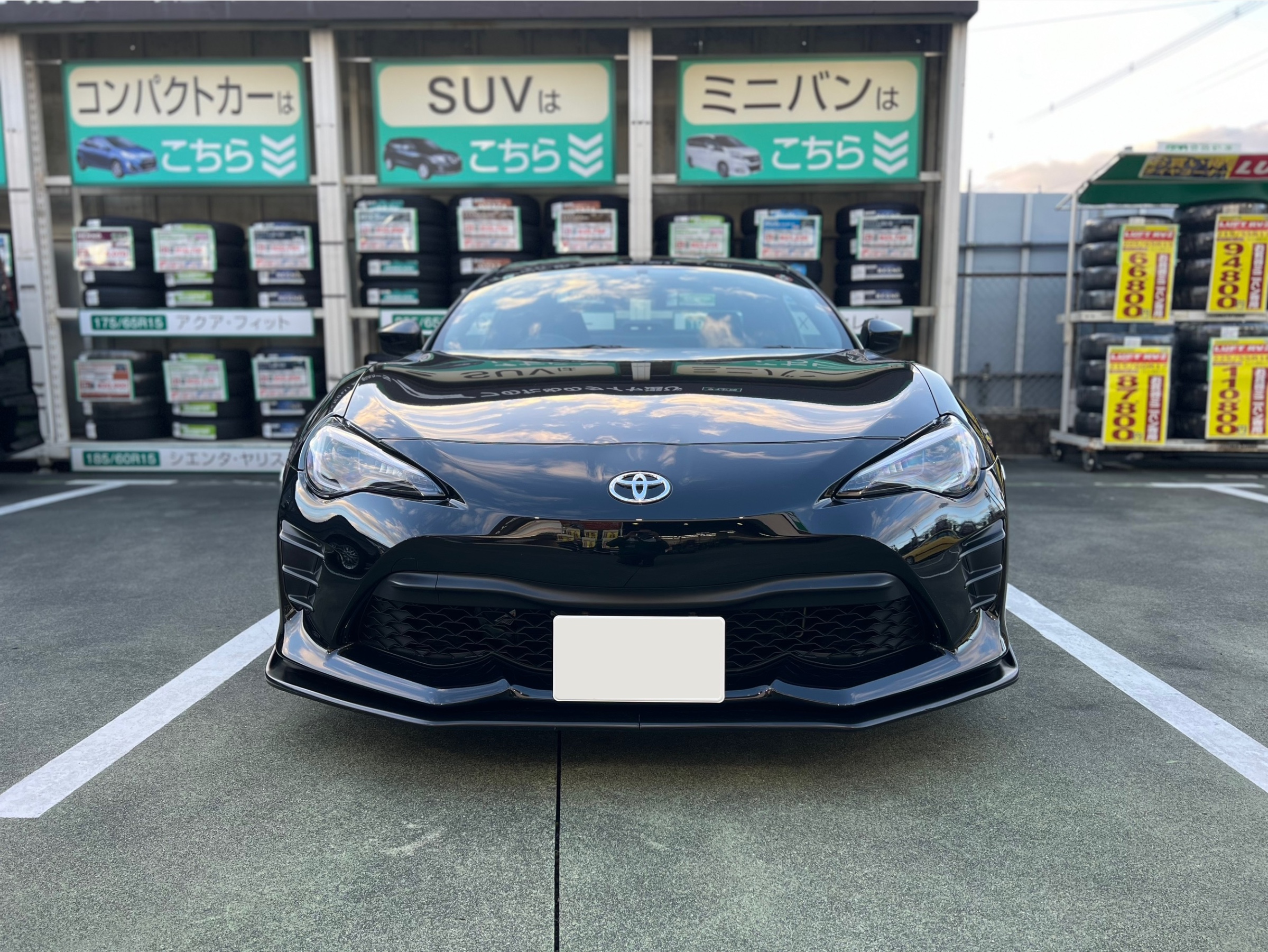 ホイール交換！こだわりの5本スポークのSSR GTX03 トヨタ 86 ZN6 | 店舗おススメ情報 | タイヤ館 木津（京都府）