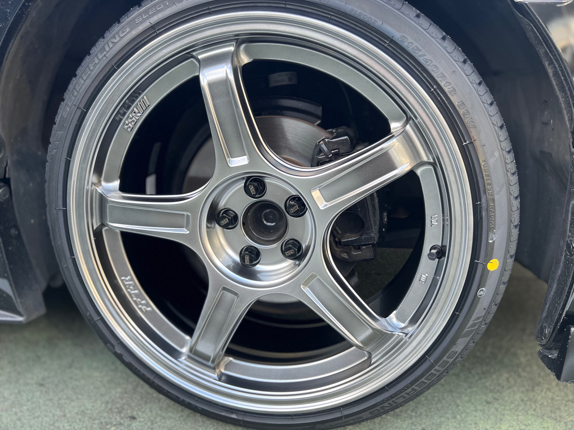 ホイール交換！こだわりの5本スポークのSSR GTX03 トヨタ 86 ZN6 | 店舗おススメ情報 | タイヤ館 木津（京都府）