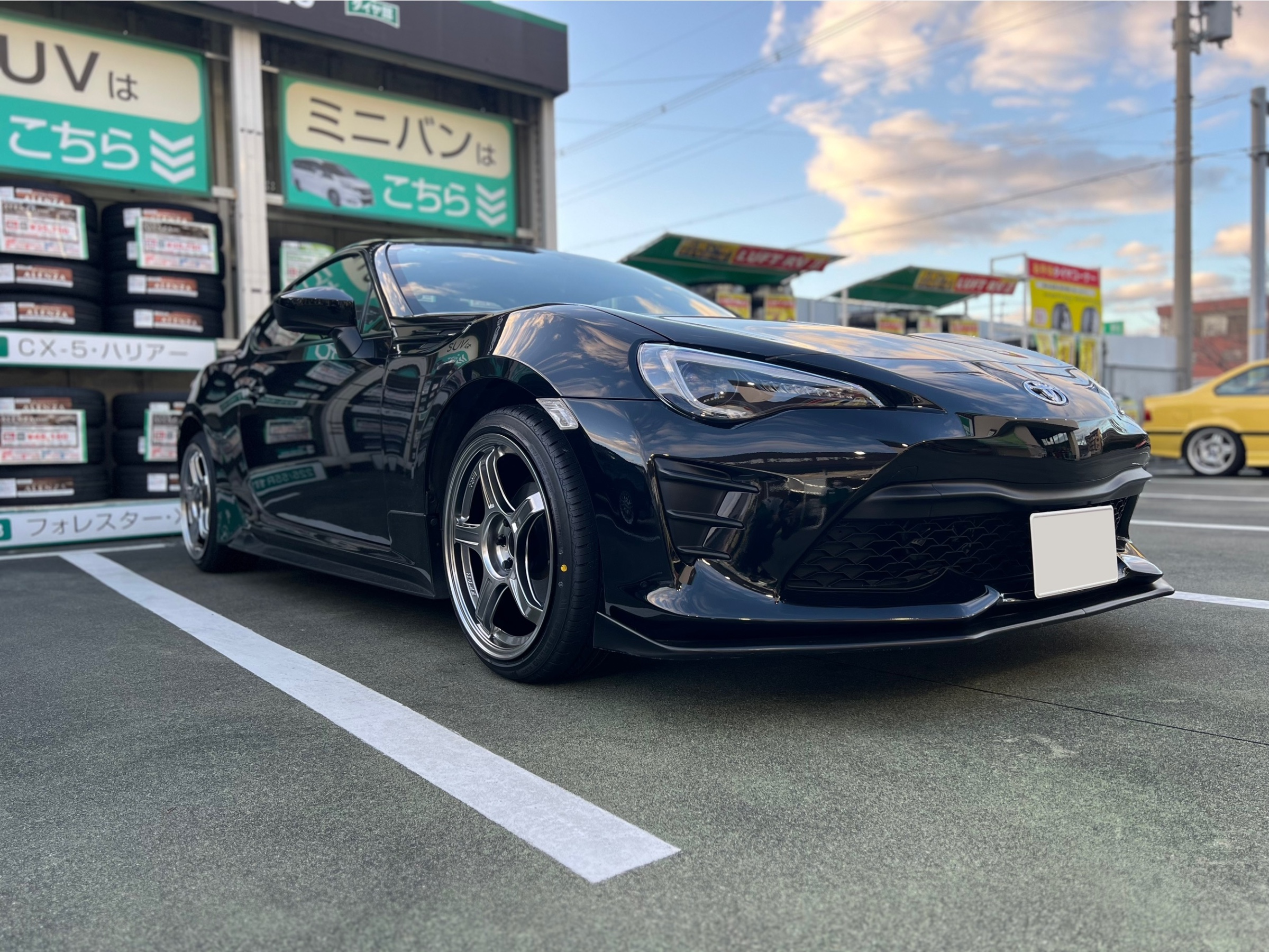 ホイール交換！こだわりの5本スポークのSSR GTX03 トヨタ 86 ZN6 | 店舗おススメ情報 | タイヤ館 木津（京都府）