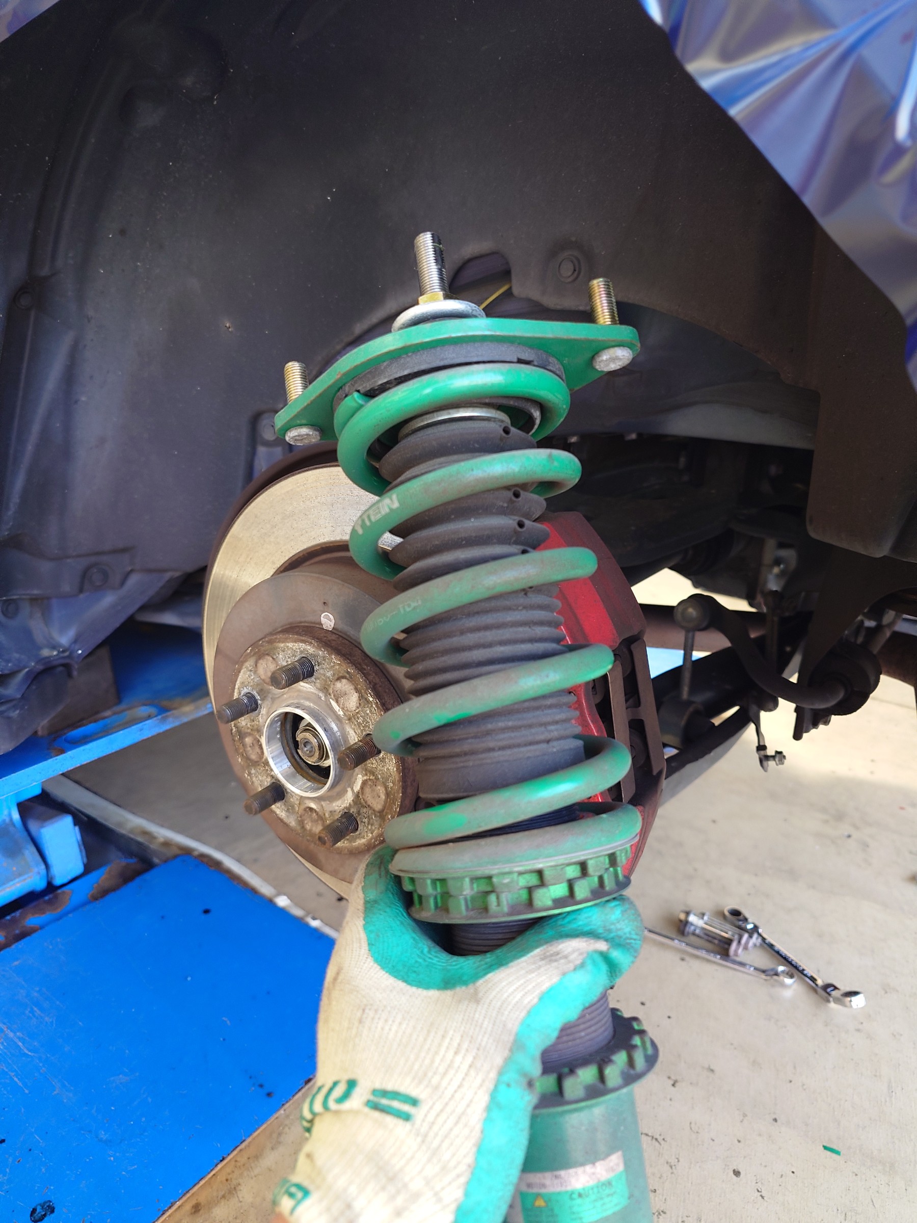 トヨタ 86 車高調取付 TEIN（テイン）RX1 | 店舗おススメ情報 | タイヤ館 行橋（福岡県） | タイヤからはじまる、トータルカーメンテナンス タイヤ館グループ