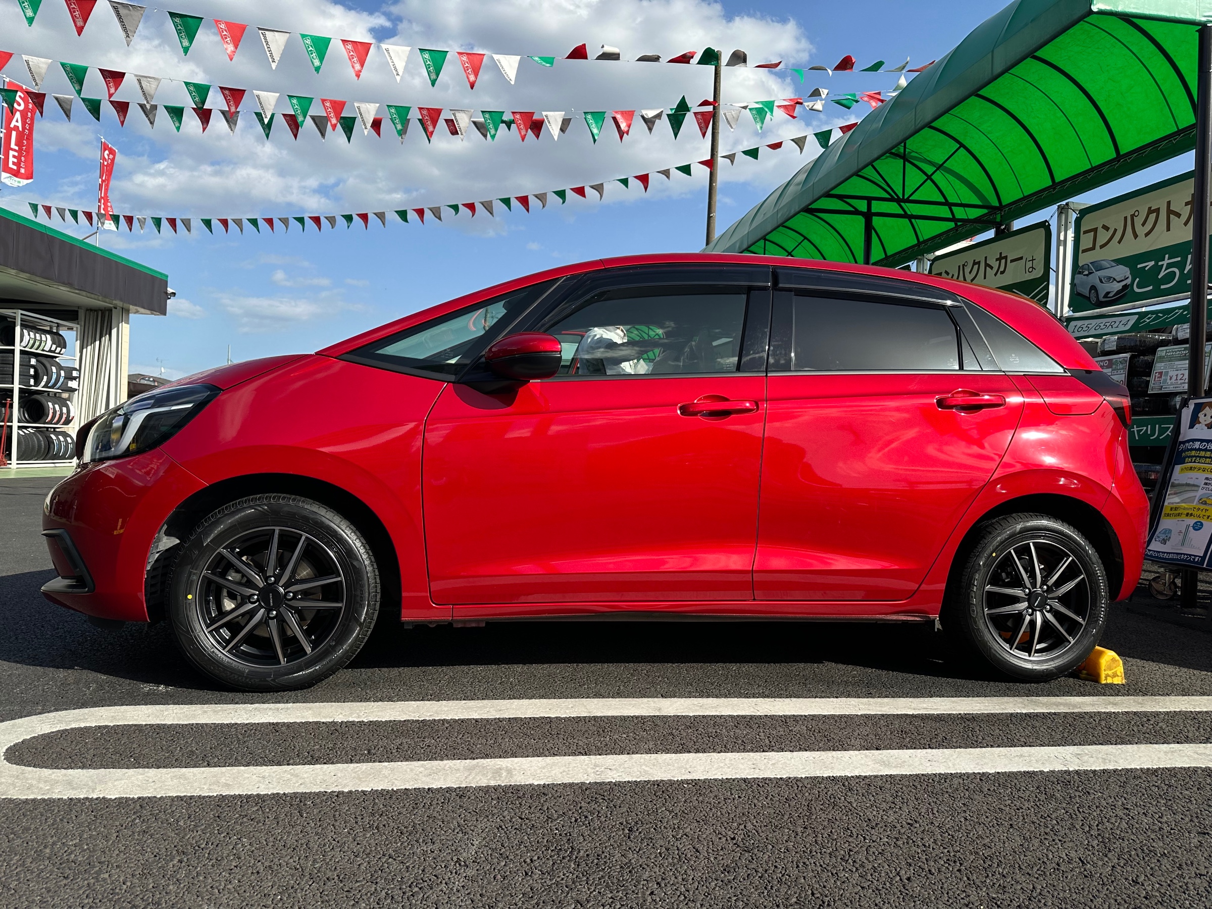 【ホンダ・FIT・GR3】タイヤホイールセット | 店舗おススメ情報 | タイヤ館 土浦北インター（茨城県）