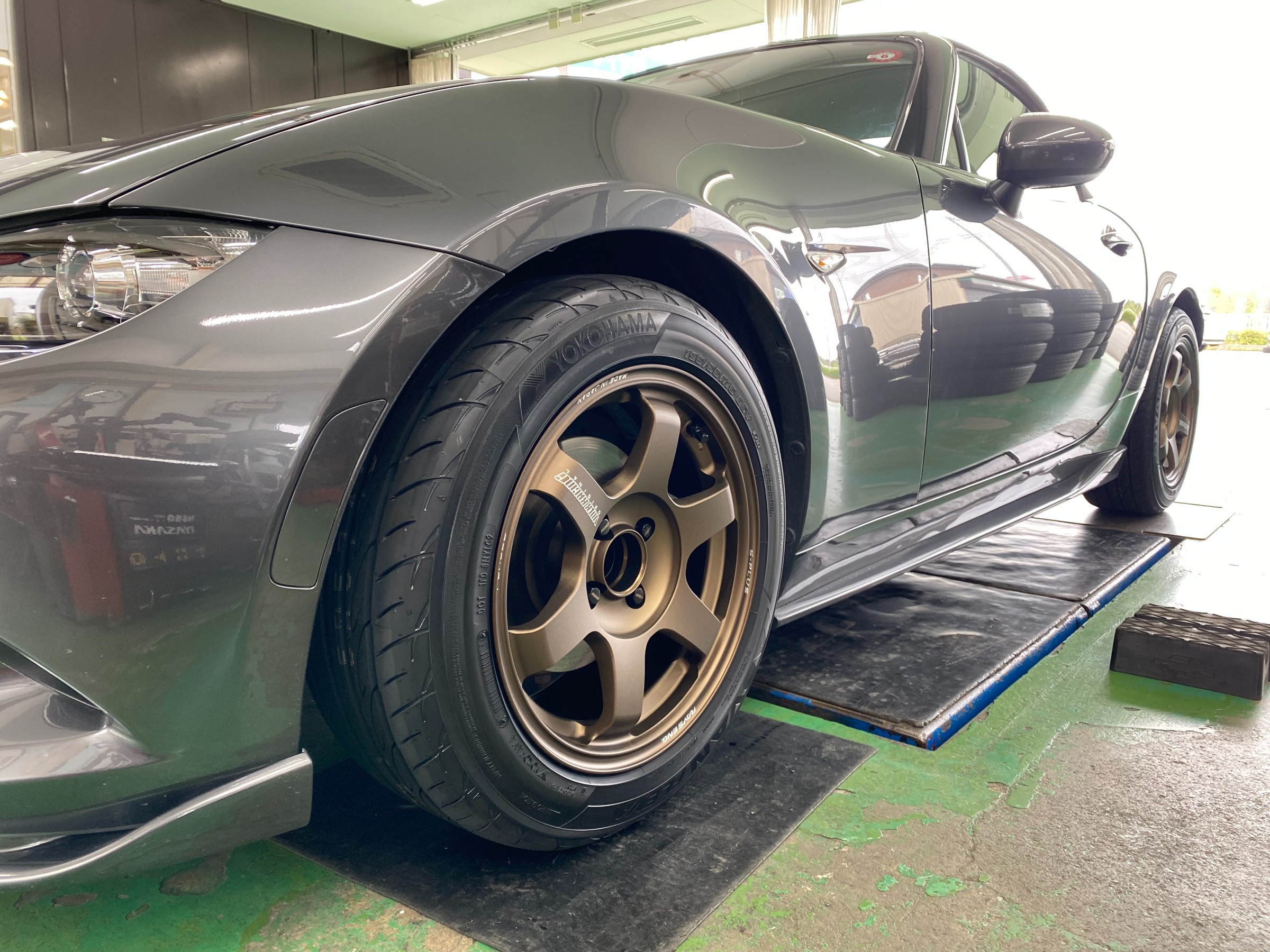 NDロードスター 【レイズ TE37 取付】 | 店舗おススメ情報 | タイヤ館 つくば谷田部（茨城県）