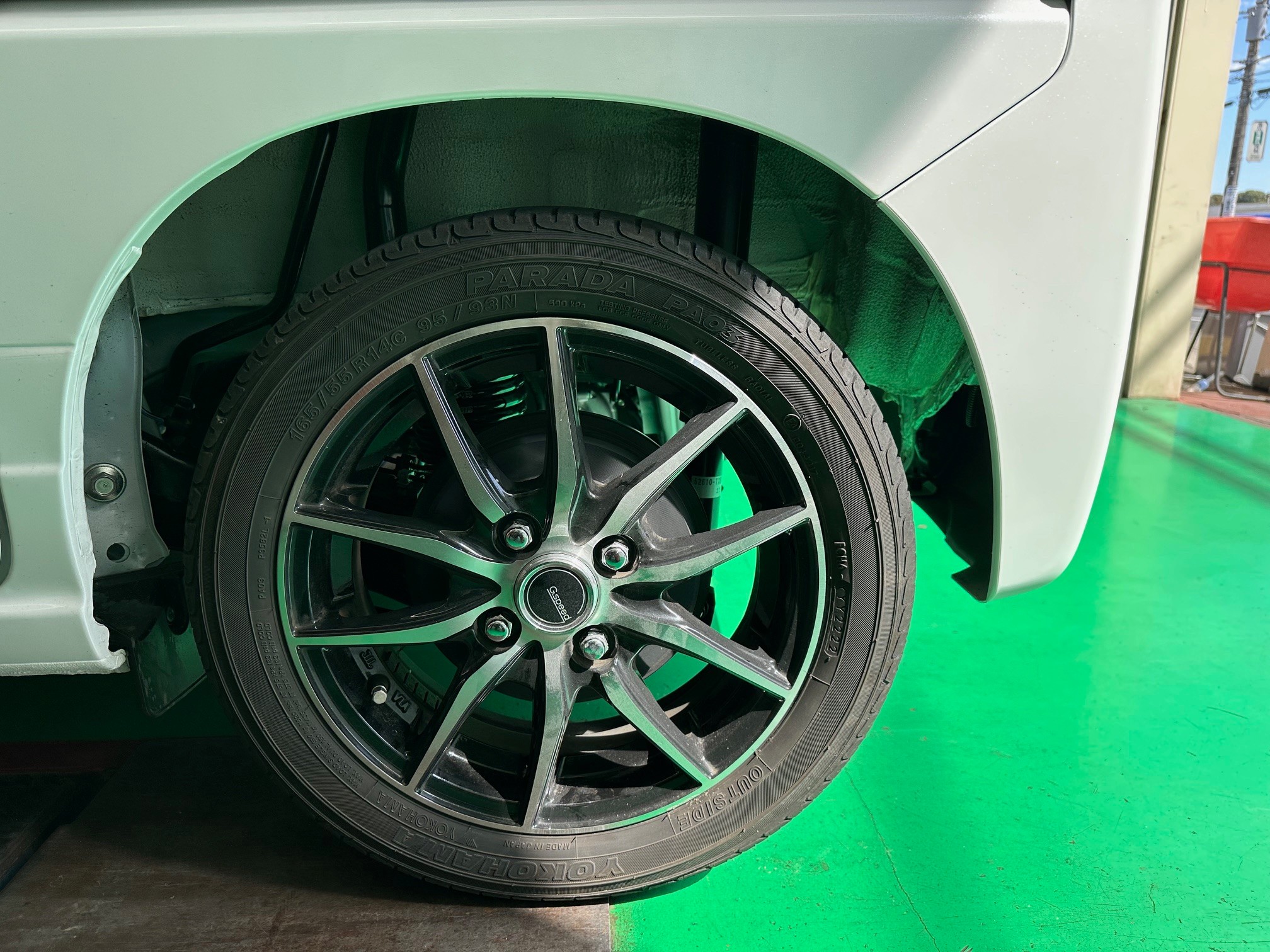 ホンダ N-VAN RSRダウンスプリング Ti2000 取付 | 店舗おススメ情報 | タイヤ館 瀬谷（神奈川県）