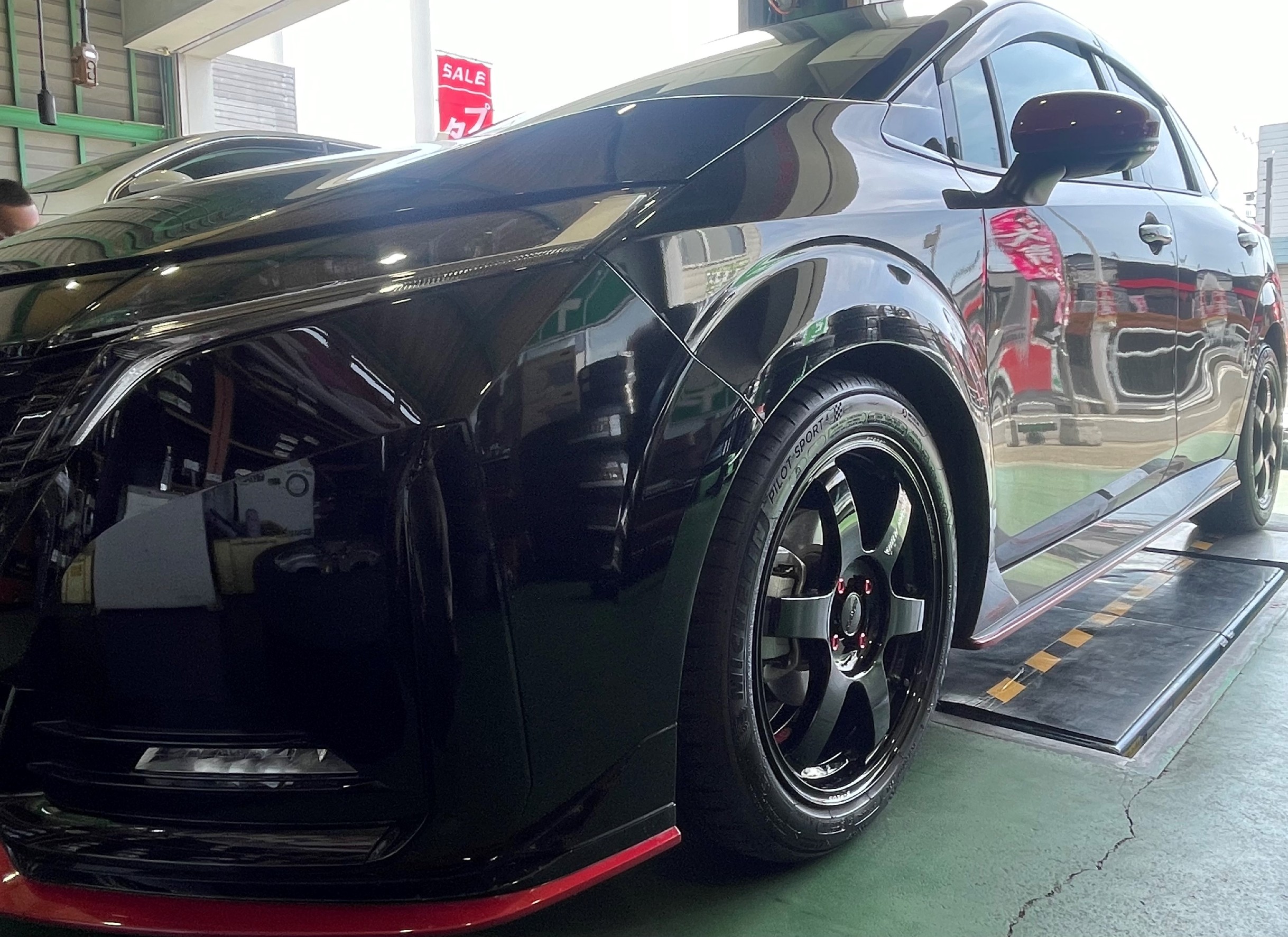 【日産 オーラ NISMO】VOLK RACING TE37 SAGA S-PLUS 取り付け | 店舗おススメ情報 | タイヤ館 前橋荒牧店 ...