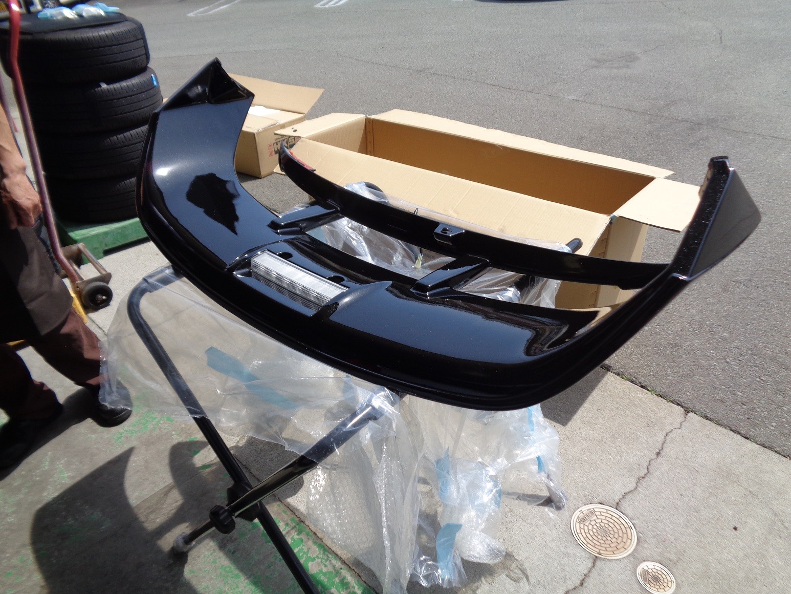 ZC33型スイフトスポーツ SWK製WRウィングで圧倒的な迫力に！ | 店舗おススメ情報 | タイヤ館 加古川中央（兵庫県）