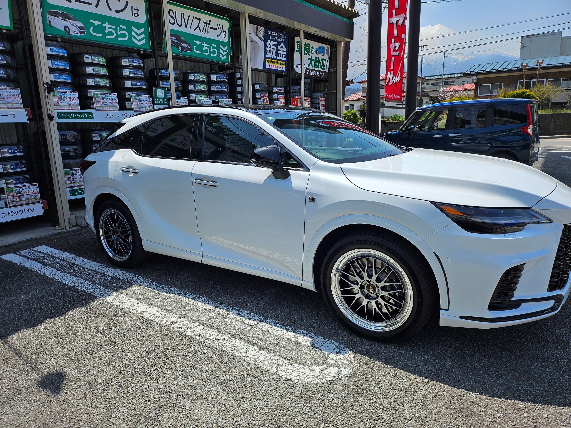 レクサスRX BBS LM468DB 21インチ 取り付け | 店舗おススメ情報 | タイヤ館 吉田（山梨県）