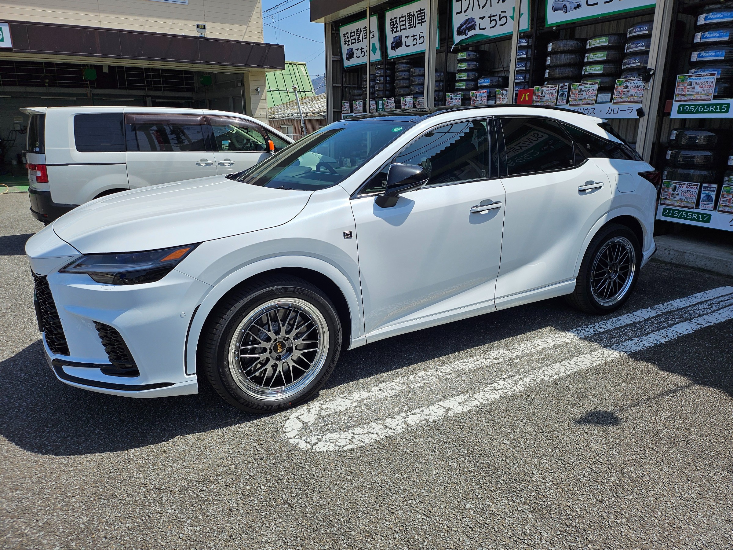 レクサスRX BBS LM468DB 21インチ 取り付け | 店舗おススメ情報 | タイヤ館 吉田（山梨県）