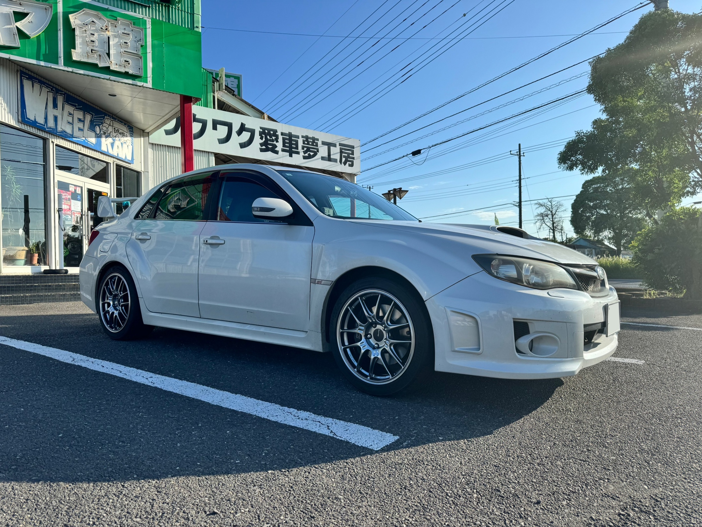 インプレッサ WRX STI ENKEI GTC02に交換です！ | 店舗おススメ情報 | タイヤ館 勝田（茨城県）
