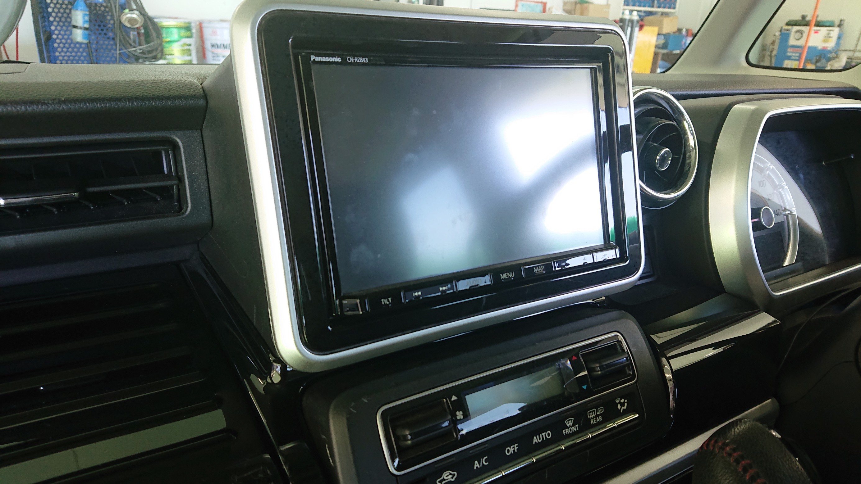 SUZUKI・SPACIA・MK53S 】テレビナビキット取り付け | 店舗おススメ情報 | タイヤ館 土浦北インター（茨城県）