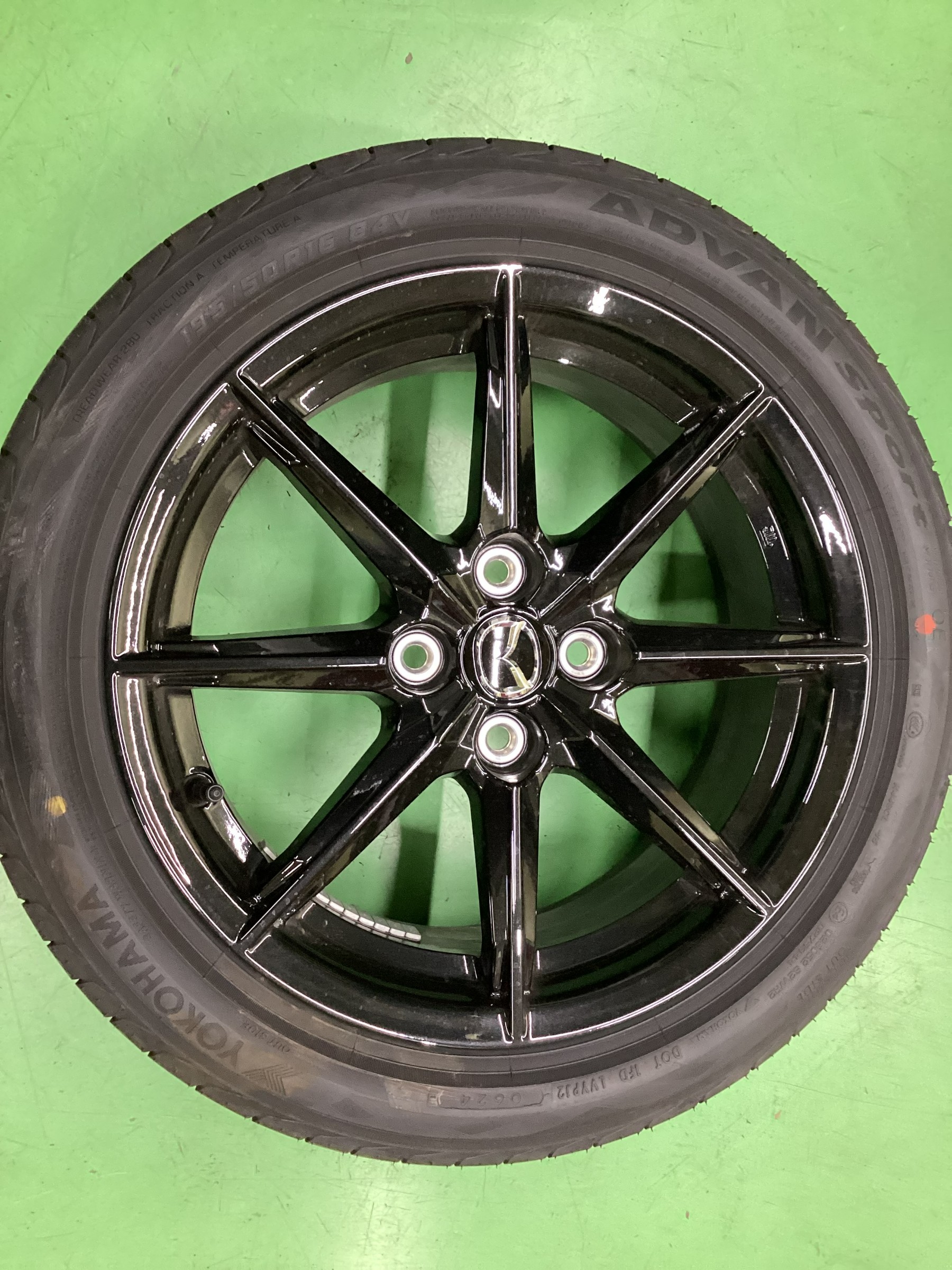 マツダ NDロードスター BBS＆RSRダウンサス取付 ① | 店舗おススメ情報 | タイヤ館 グリーンピットつくば研究学園（茨城県）