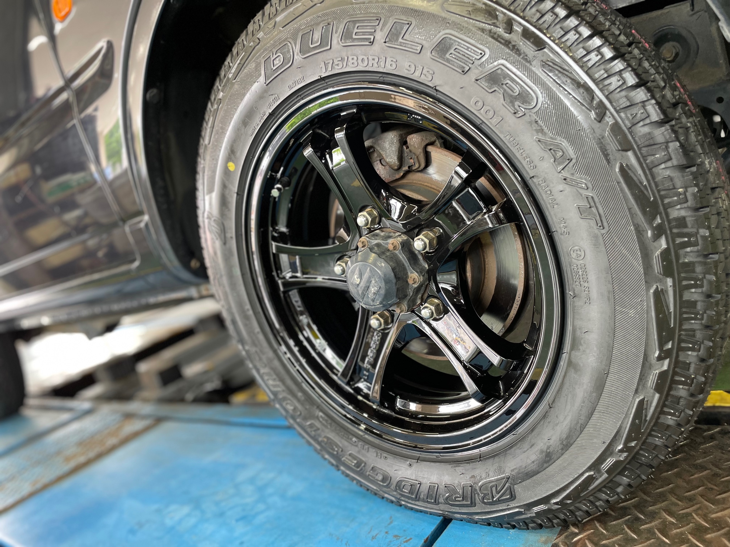 スズキ・ジムニーホイールセット装着 | 店舗おススメ情報 | タイヤ館 新川駅前（北海道）