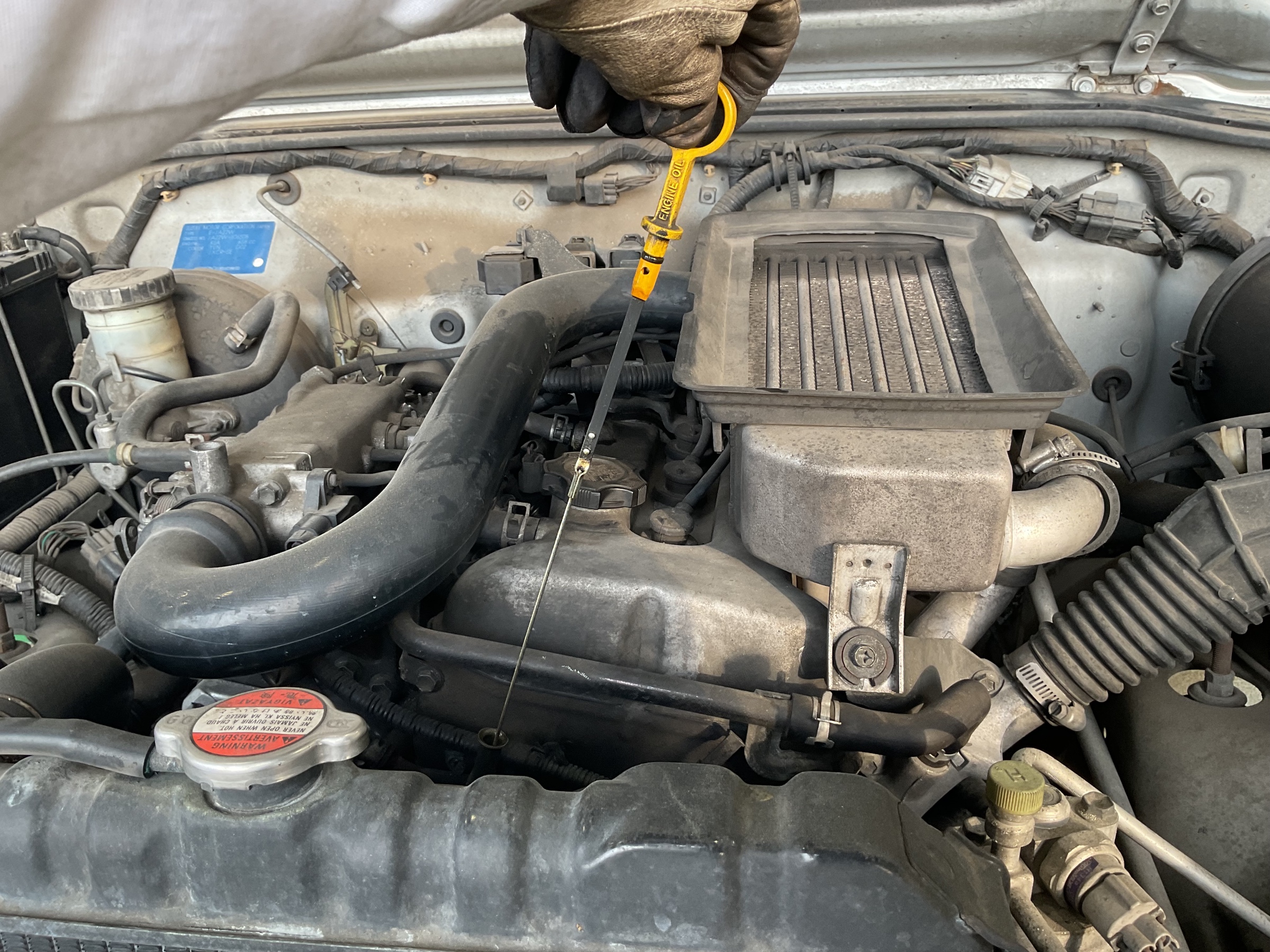 スズキジムニーJA22オイル交換作業！ | 店舗おススメ情報 | タイヤ館 川口（埼玉県）