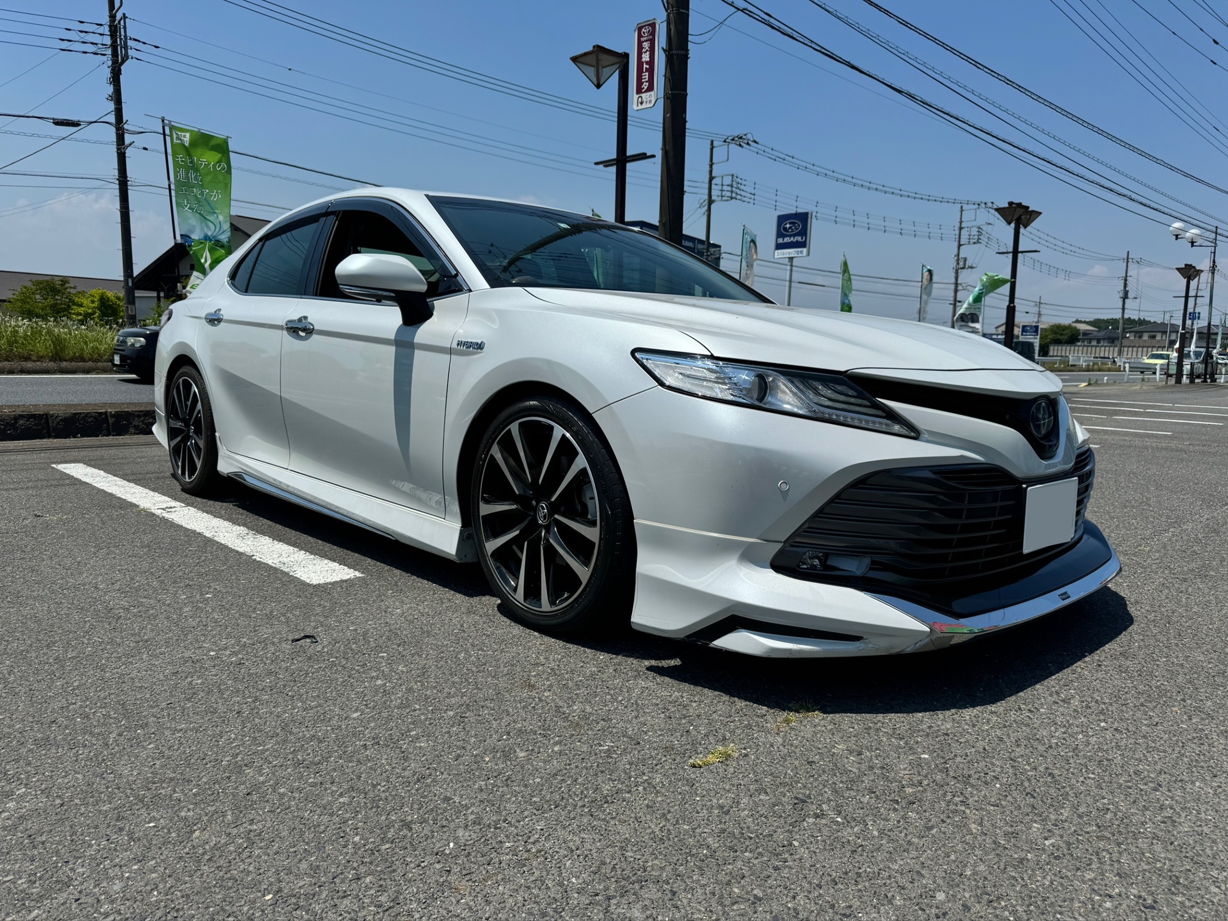 70カムリ タナベNF210でローダウン！ | 店舗おススメ情報 | タイヤ館 勝田（茨城県）