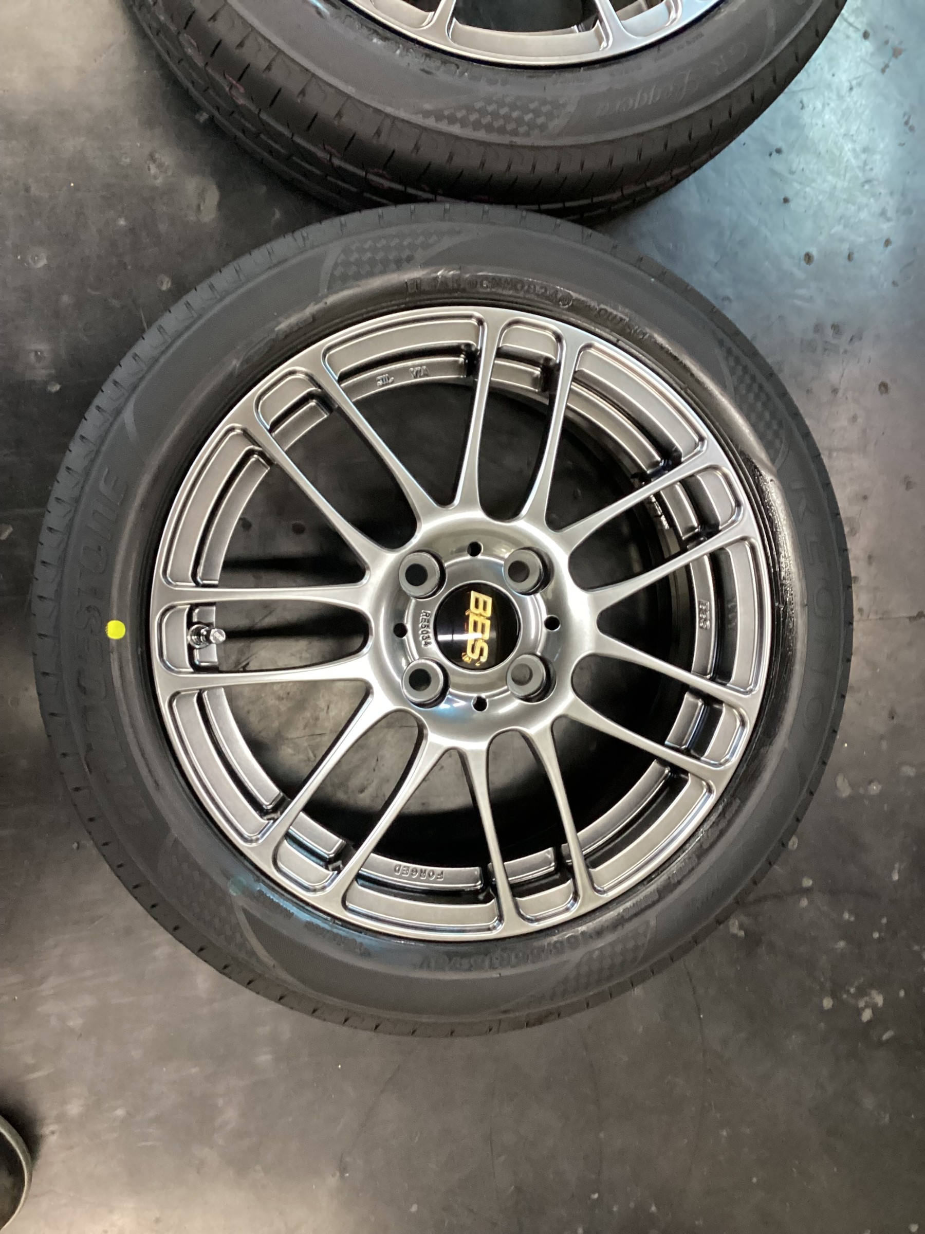 ダイハツ タント BBS RE-L2＆レグノ 165/55R15取付！！ | 店舗おススメ情報 | タイヤ館 三原（広島県）
