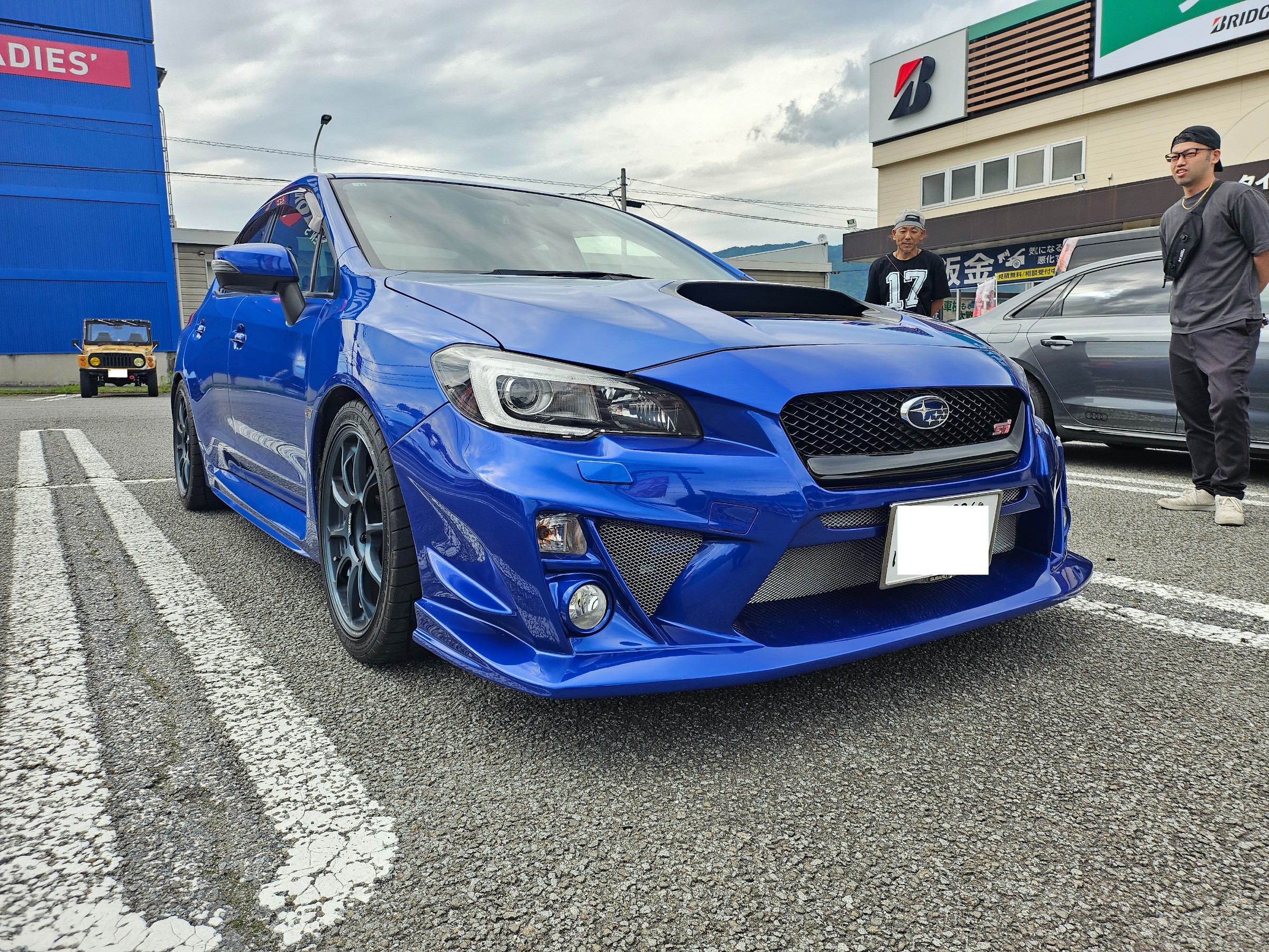 ings N-SPEC フロントバンパー取り付け WRX STI VAB | 店舗おススメ情報 | タイヤ館 吉田（山梨県）
