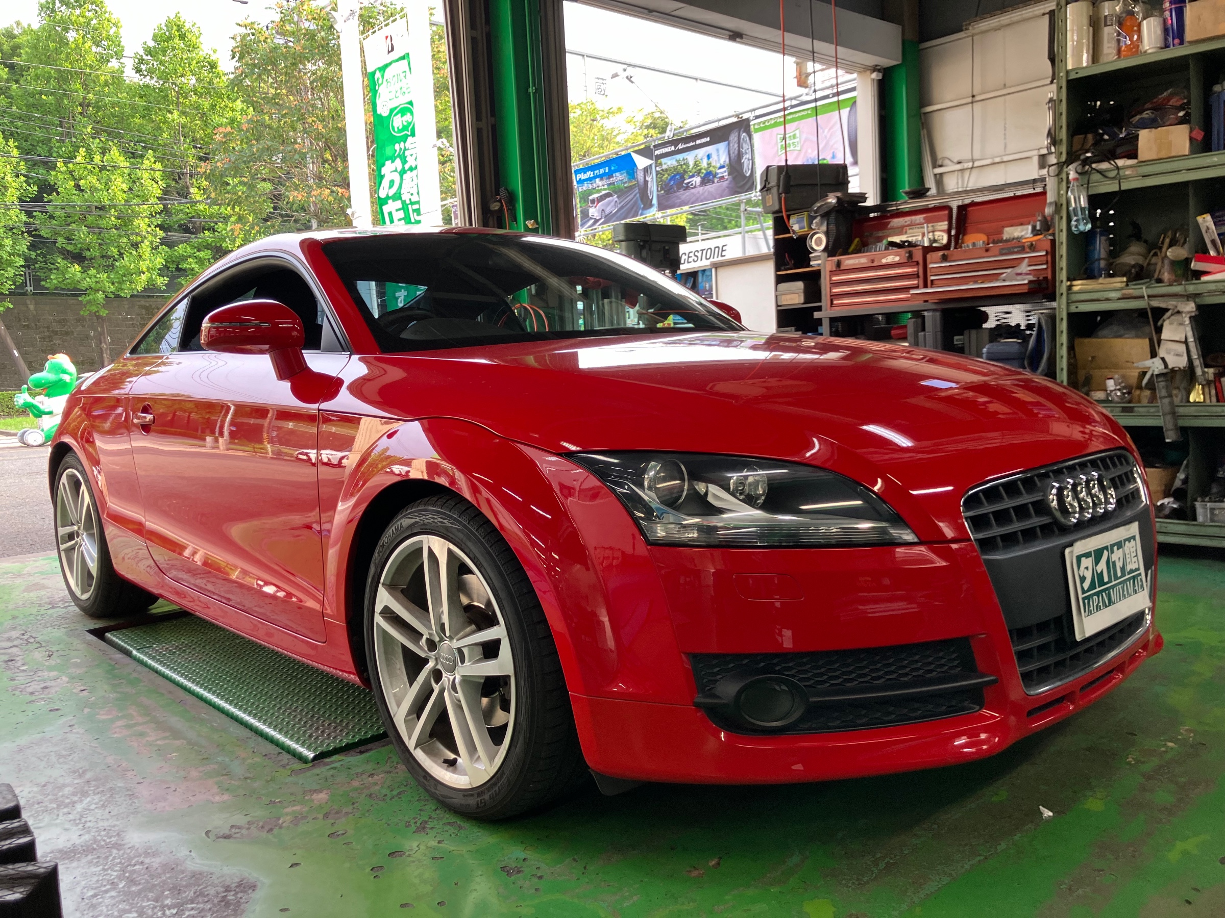AUDI TT DSGオイルも圧送交換☆★ | 店舗おススメ情報 | タイヤ館 ジャパン宮前（神奈川県）