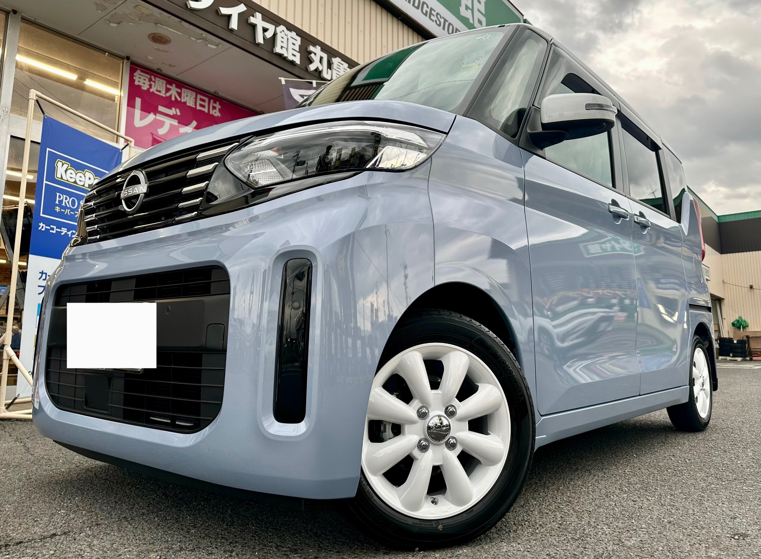 女性に大人気‼‼‼★ ルークスにララパームKC-8装着★ | 店舗おススメ情報 | タイヤ館 丸亀（香川県）