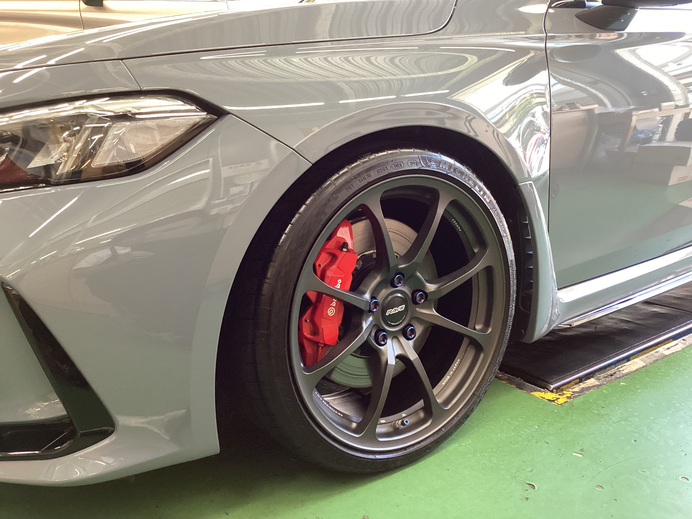 ☆シビックタイプR FL5 RAYS NE24取付☆ | 店舗おススメ情報 | タイヤ館 小松川（東京都）