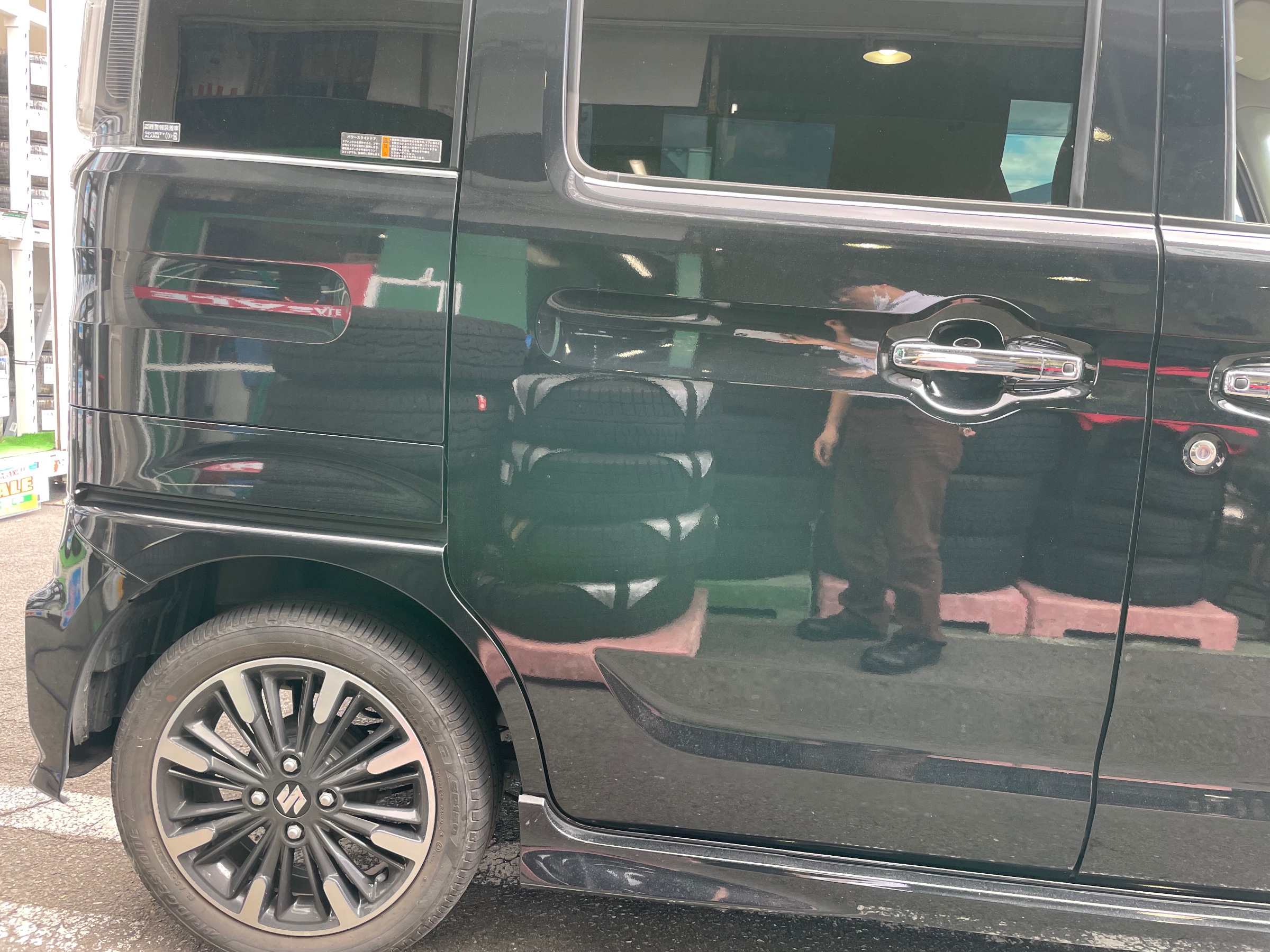 MK53S スペーシアカスタム TEIN車高調装着(^^)/ | 店舗おススメ情報 | タイヤ館 姫路南（兵庫県）