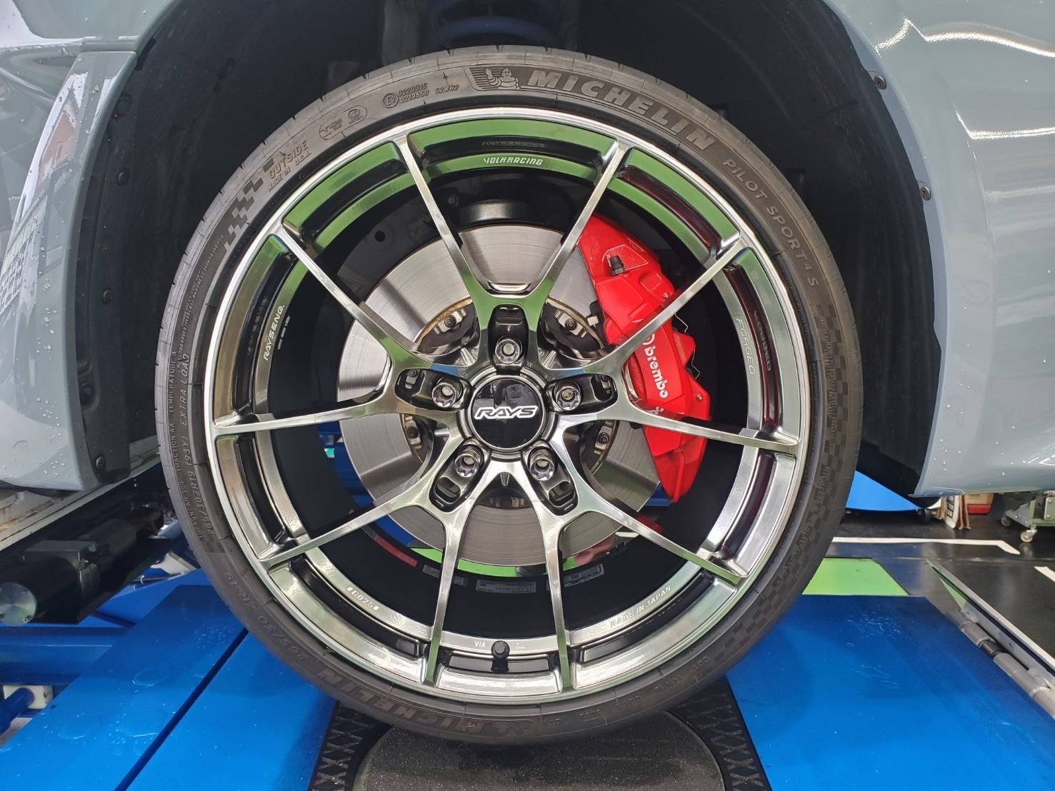 ホンダ・シビックタイプR(FL5)にRAYSボルクレーシングG025を装着☆ | 店舗おススメ情報 | タイヤ館 甲賀（滋賀県）