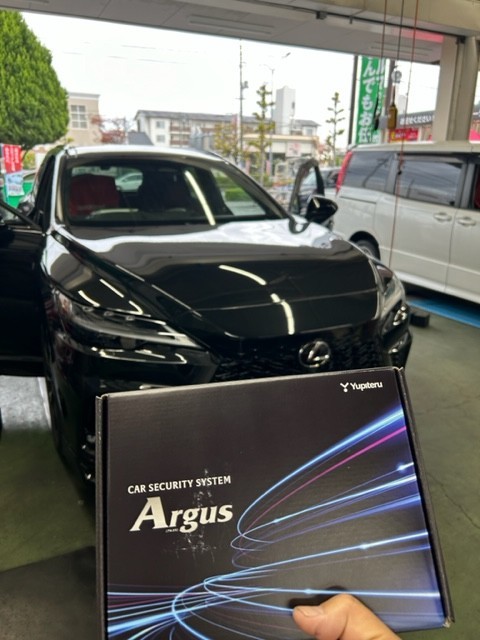 Argus D1 取付作業 / LEXUS RX | 店舗おススメ情報 | タイヤ館 アオエ（岡山県）