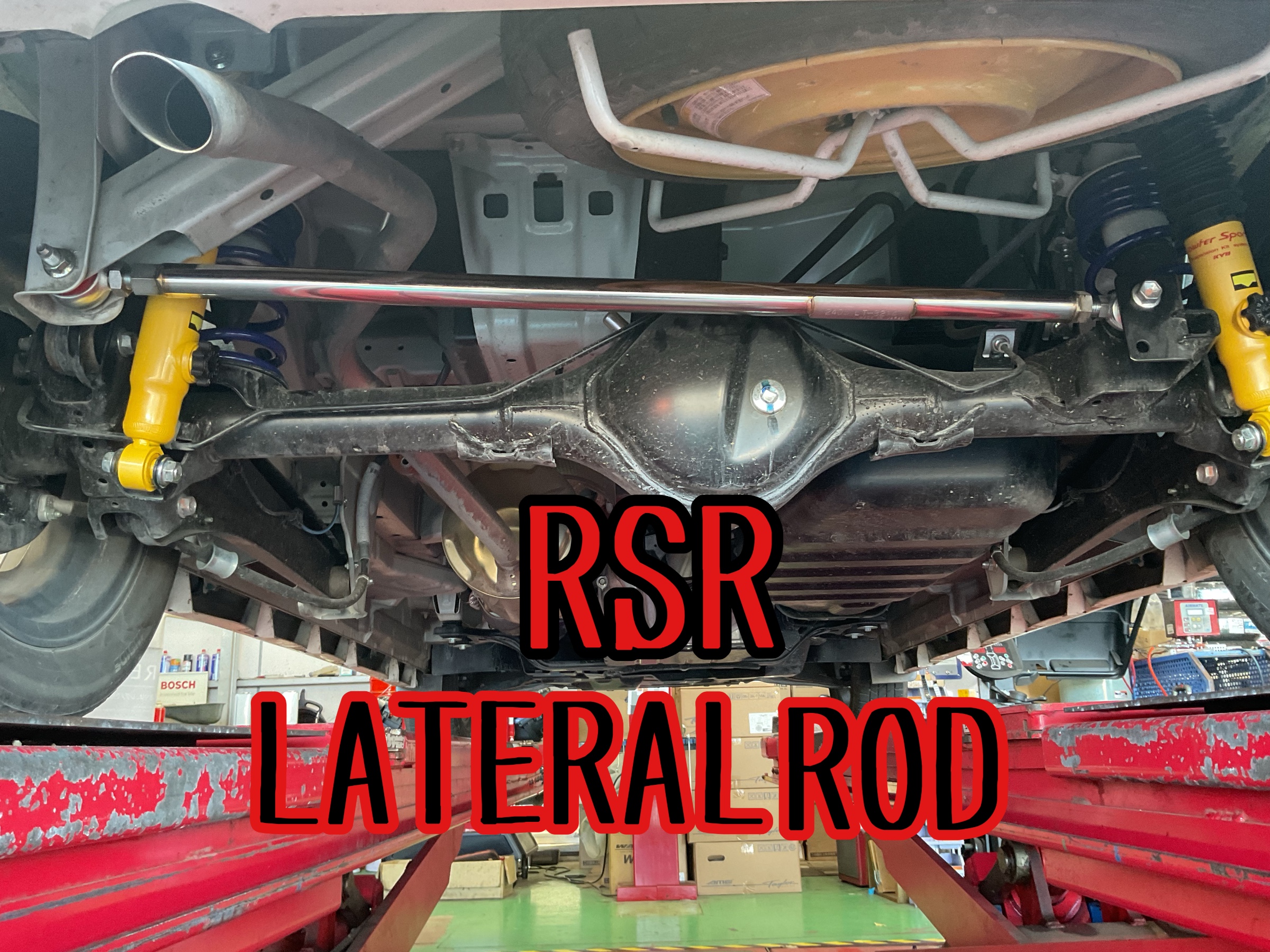 EVERY~RSR LATERAL ROD取付け~ | 店舗おススメ情報 | タイヤ館 水戸けやき台（茨城県）