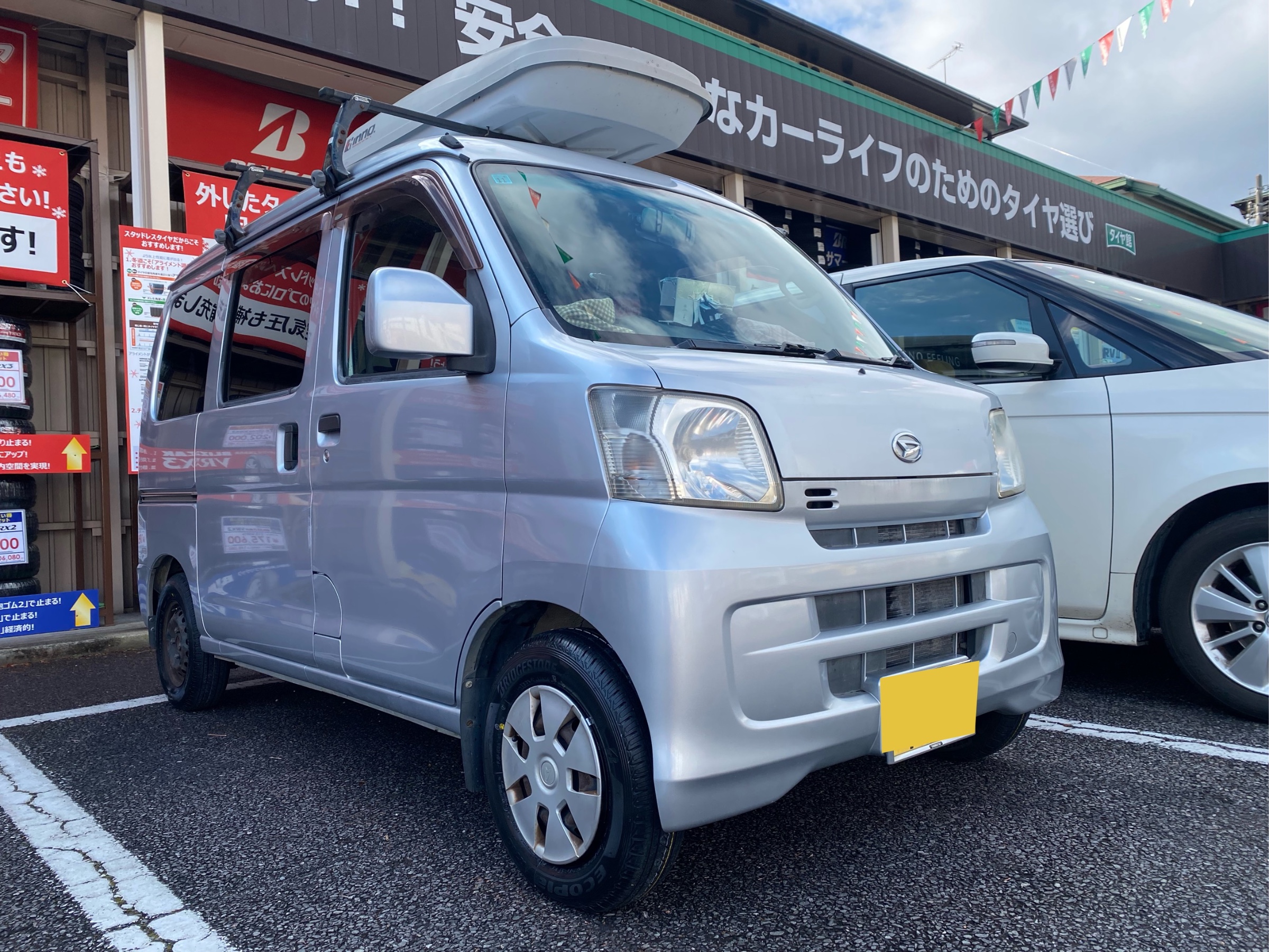 【ダイハツ・ハイゼット・S331V】タイヤ交換を行いました☆ | 店舗おススメ情報 | タイヤ館 うしく上柏田（茨城県）