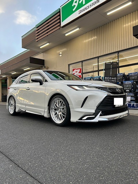 WORK LANVEC LM1 / 80ハリアー 取付 | 店舗おススメ情報 | タイヤ館 アオエ（岡山県）