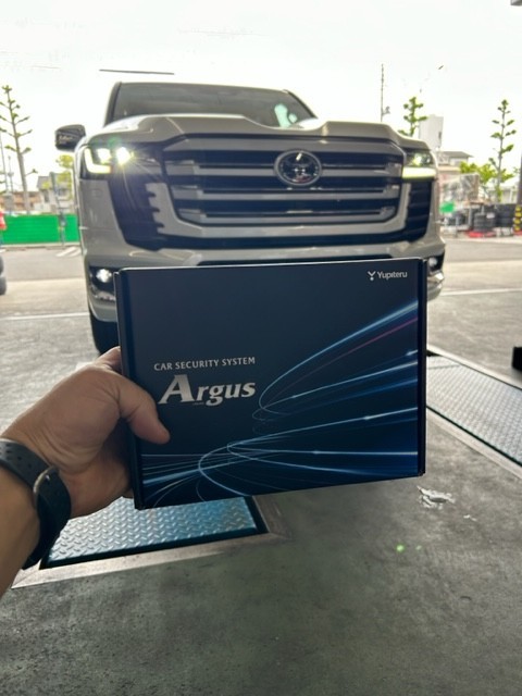 Argus D1 取付作業 / 改良型ランドクルーザー300 | 店舗おススメ情報 | タイヤ館 アオエ（岡山県）