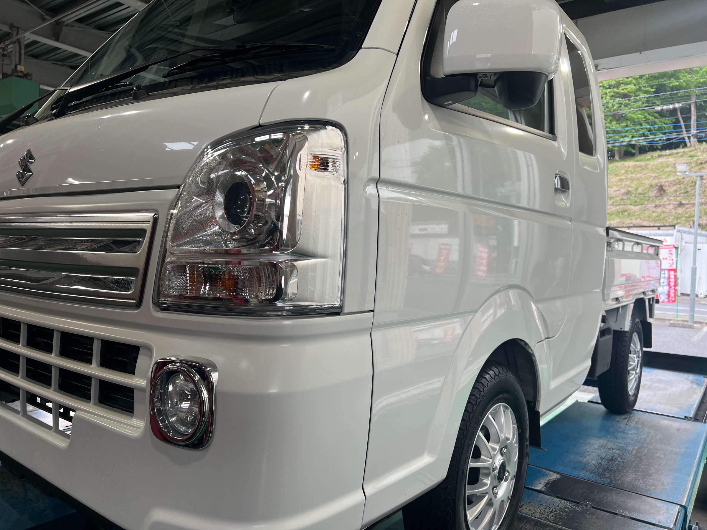 スズキ キャリイ TOPRUN M7取付 | 店舗おススメ情報 | タイヤ館 宇都宮北（栃木県） | タイヤからはじまる、トータルカーメンテナンス タイヤ館グループ