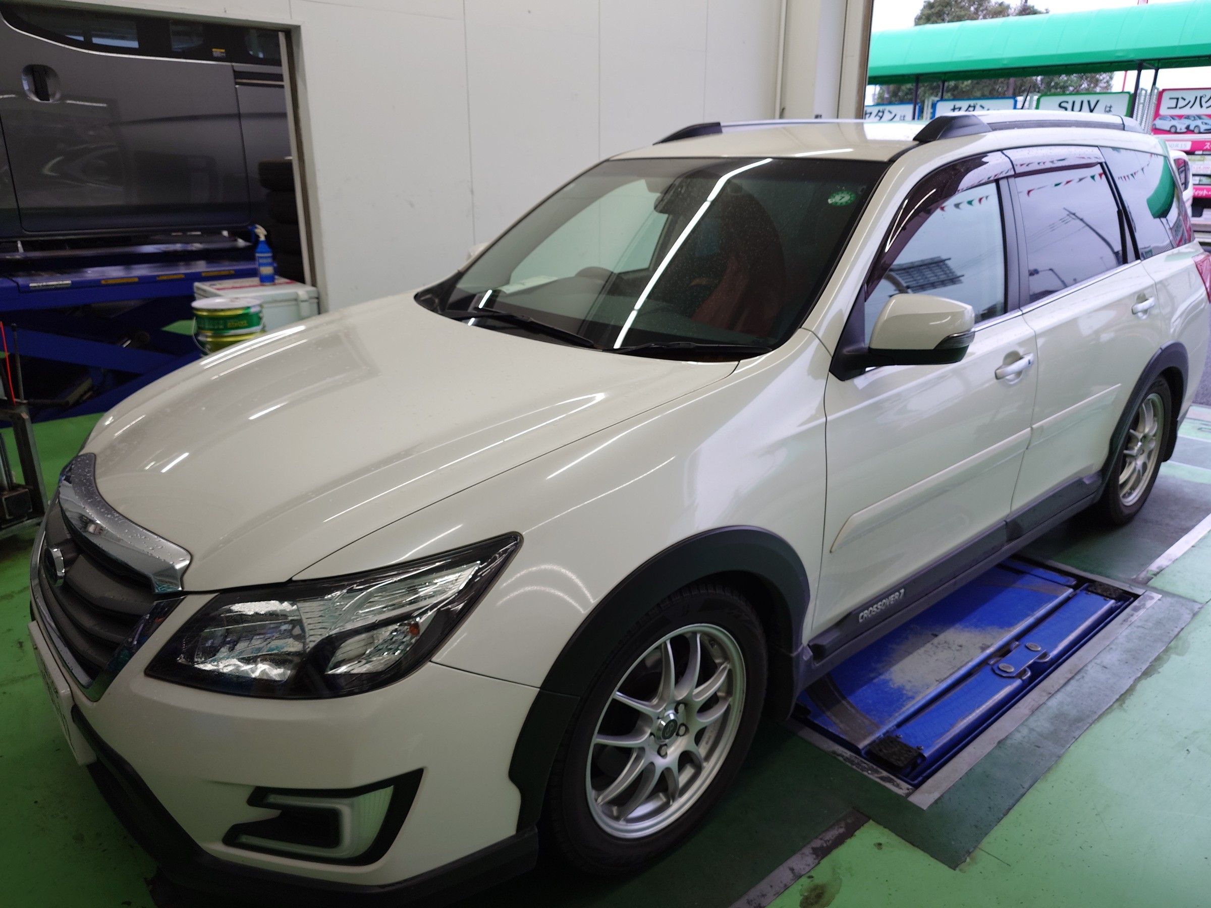 SUBARU・EXIGA CROSSOVER7・YAM 】マフラー交換 | 店舗おススメ情報 | タイヤ館 土浦北インター（茨城県）