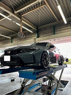 VOLKRACING G025 ホイール交換 / FL5 CIVIC TYPE R | 店舗おススメ情報 | タイヤ館 アオエ（岡山県）