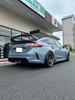VOLKRACING G025 ホイール交換 / FL5 CIVIC TYPE R | 店舗おススメ情報 | タイヤ館 アオエ（岡山県）
