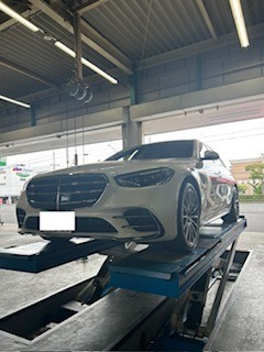 新車装着タイヤ交換 ／ メルセデスベンツ Sクラス W233 | 店舗おススメ情報 | タイヤ館 アオエ（岡山県）
