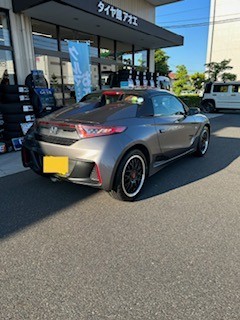 BBS RG-F取付作業 / HONDA S660 | 店舗おススメ情報 | タイヤ館 アオエ（岡山県）