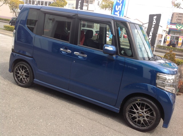 N-BOX BBS インチアップ | 店舗おススメ情報 | タイヤ館 高知（高知県）