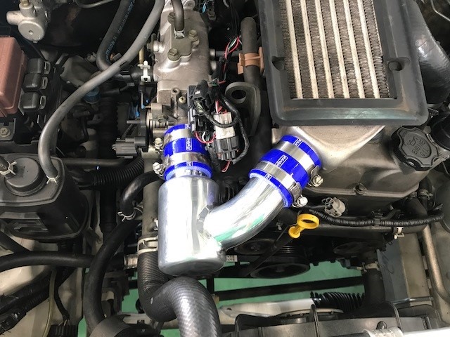 ジムニー JB23W PISTON製 インテークチャンバー交換 | 店舗おススメ情報 | タイヤ館 多摩境