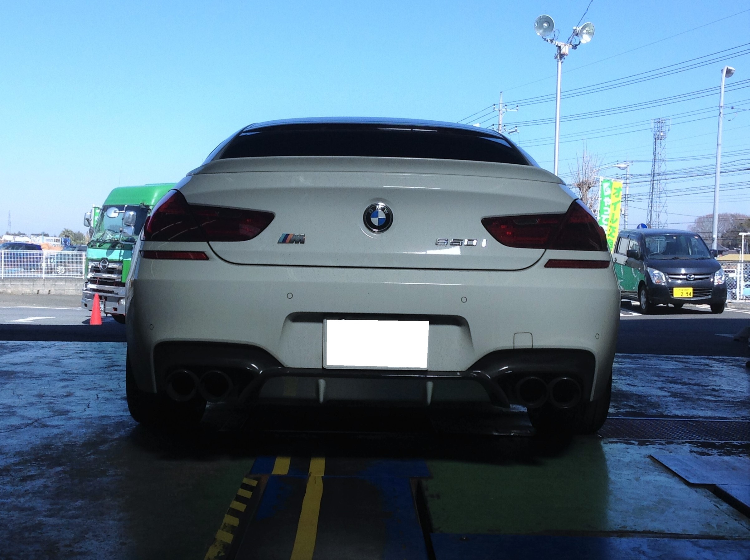 【BMW 6シリーズ E62】タイヤ交換・アライメント測定 | 店舗おススメ情報 | タイヤ館 294谷和原ｲﾝﾀｰ（茨城県）