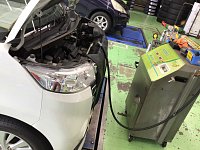 【スズキ・スペーシアカスタム(MK53S)】CVTF交換♪ | 店舗おススメ情報 | タイヤ館 取手（茨城県）