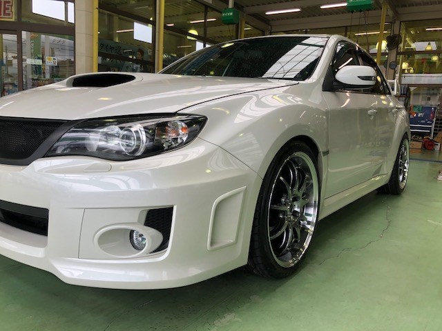 インプレッサWRX STI WORK エモーションD9R 装着 | 店舗おススメ情報 | タイヤ館 たわらもと（奈良県）