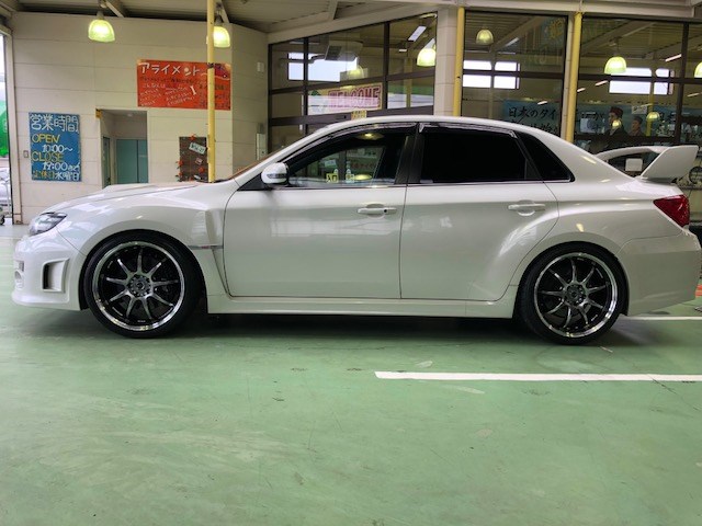 インプレッサWRX STI WORK エモーションD9R 装着 | 店舗おススメ情報 | タイヤ館 たわらもと（奈良県）